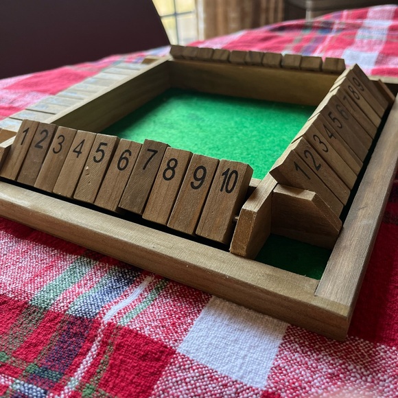 Toys | Juegoal Game Board Canoga Shut The Box | Poshmark